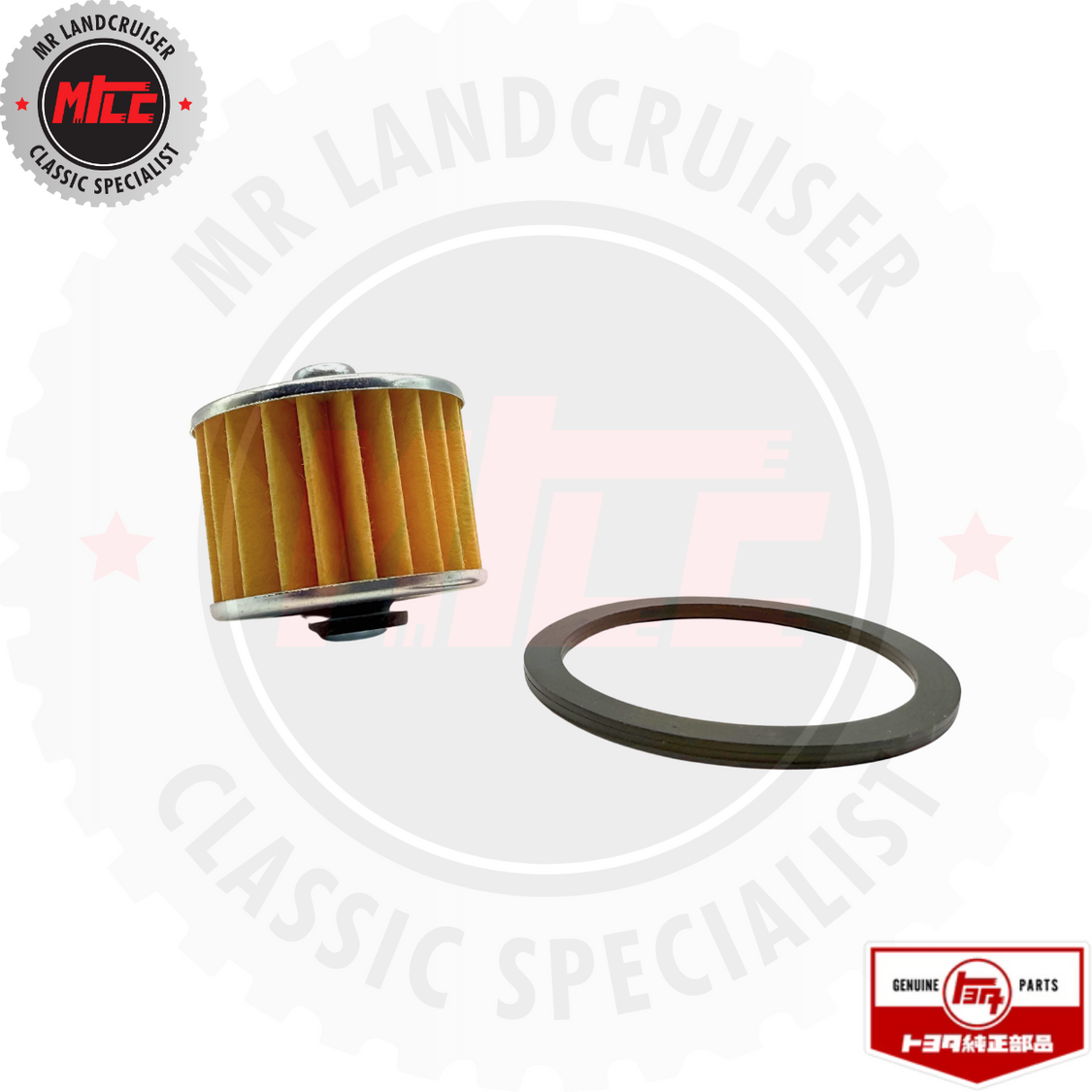 Genuine Toyota Fuel Filter Element Kit suits Toyota Landcruiser 1958 ...