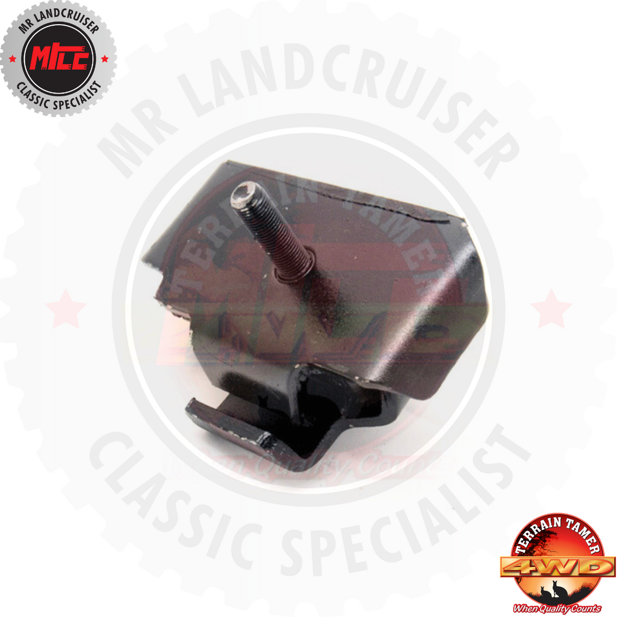 Engine Mount Front 2F Studs in Line suits 40 Series & 60 Series Toyota ...