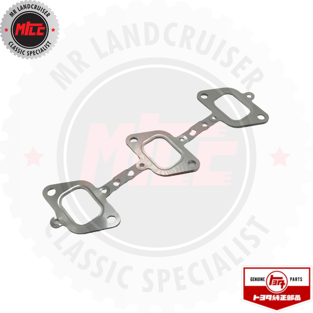 Genuine Toyota Gasket (Pair) Exhaust Manifold 12HT suits HJ61 12HT 10 ...