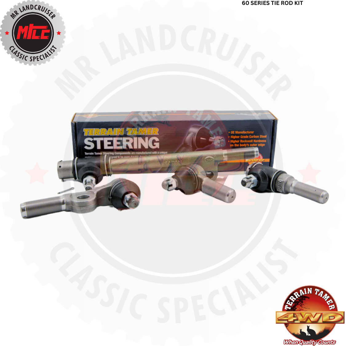 Tie Rod Kits suits Toyota Landcruiser 60 Series – Mr Landcruiser