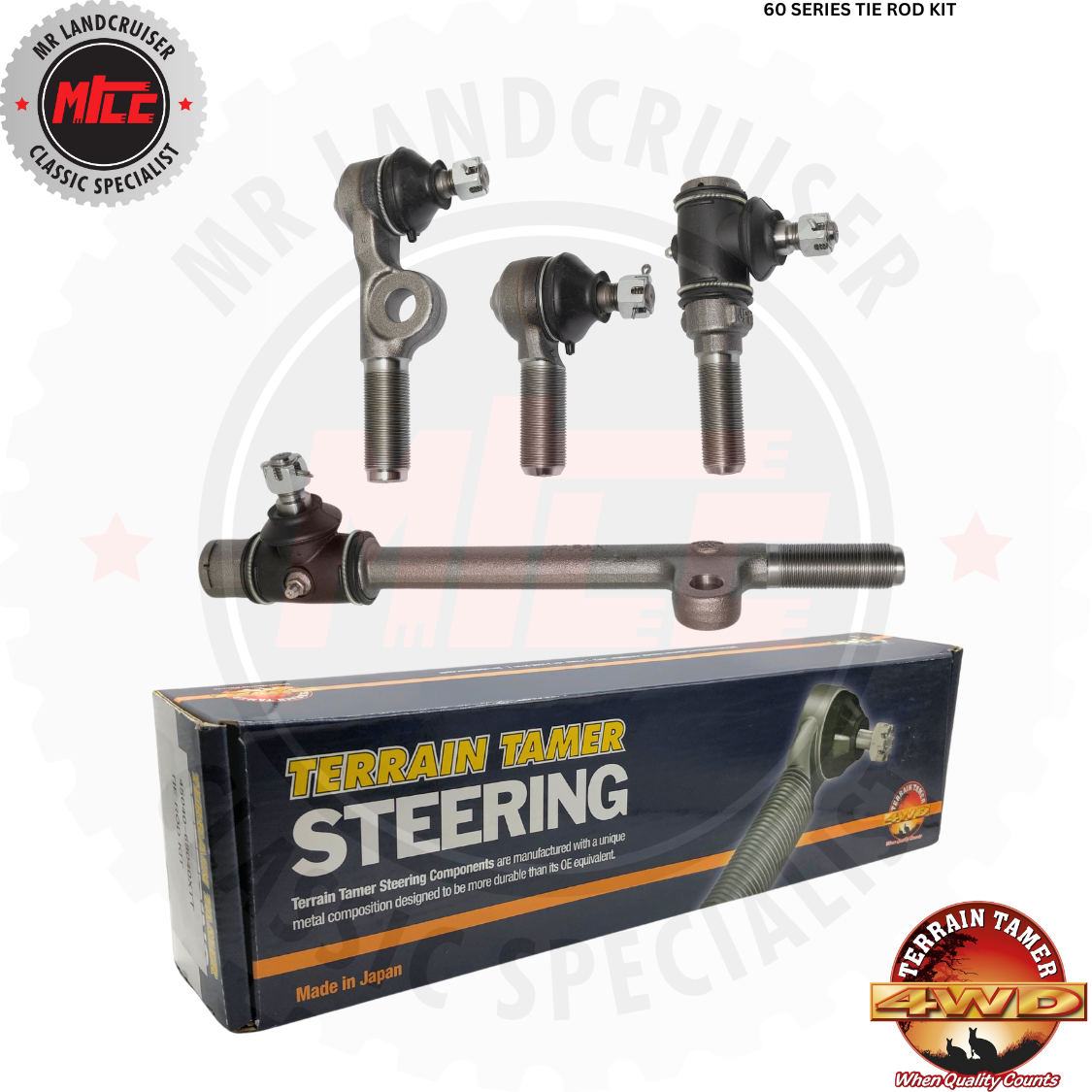 Tie Rod Kits suits Toyota Landcruiser 60 Series – Mr Landcruiser