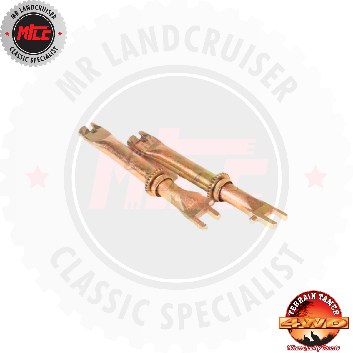 Adjuster Brake Shoe REAR suits Toyota Landcruiser with Drum Brakes – Mr ...