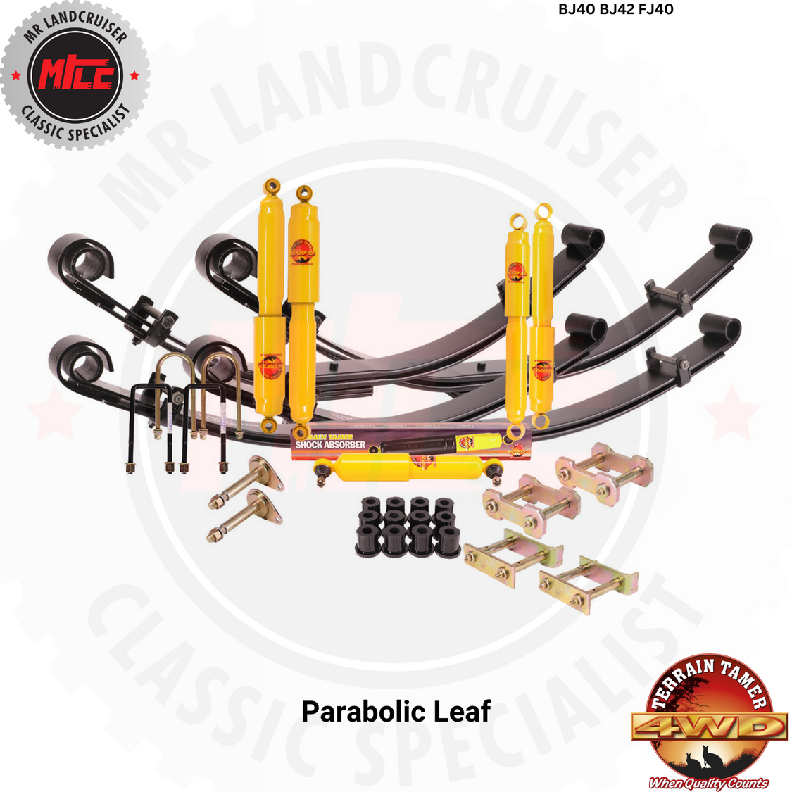 FJ40 Landcruiser 40 Series Full Suspension Kit Front & Rear – Mr ...