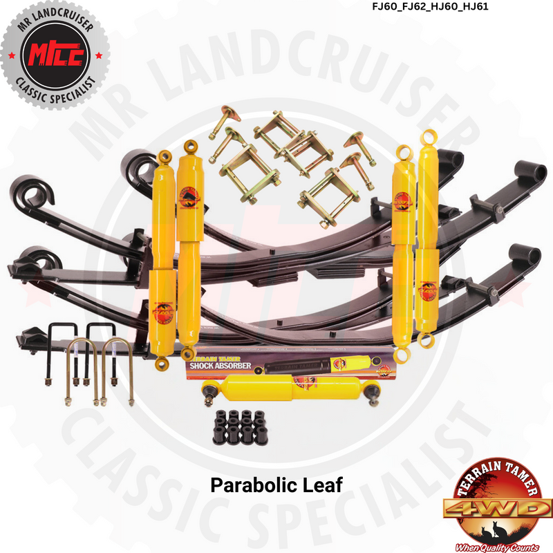 Landcruiser 60 Series Full Suspension Kit Front & Rear HJ60 HJ61 FJ60 ...