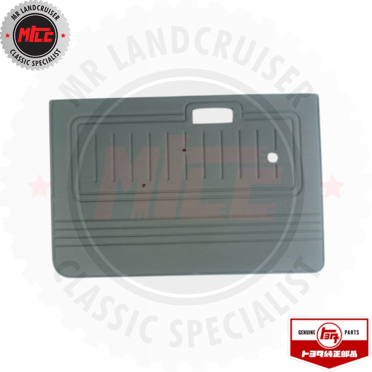 Genuine Toyota Front Door Cards L + R Door Trim suits 40 Series Landcr ...