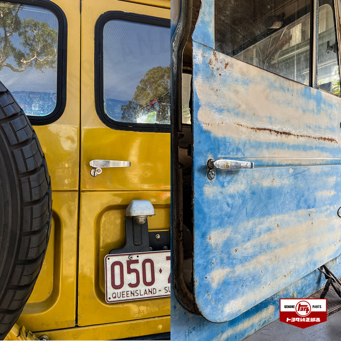 Genuine Toyota Lock and Key Set for Ambulance Door / Early Driver Door ...