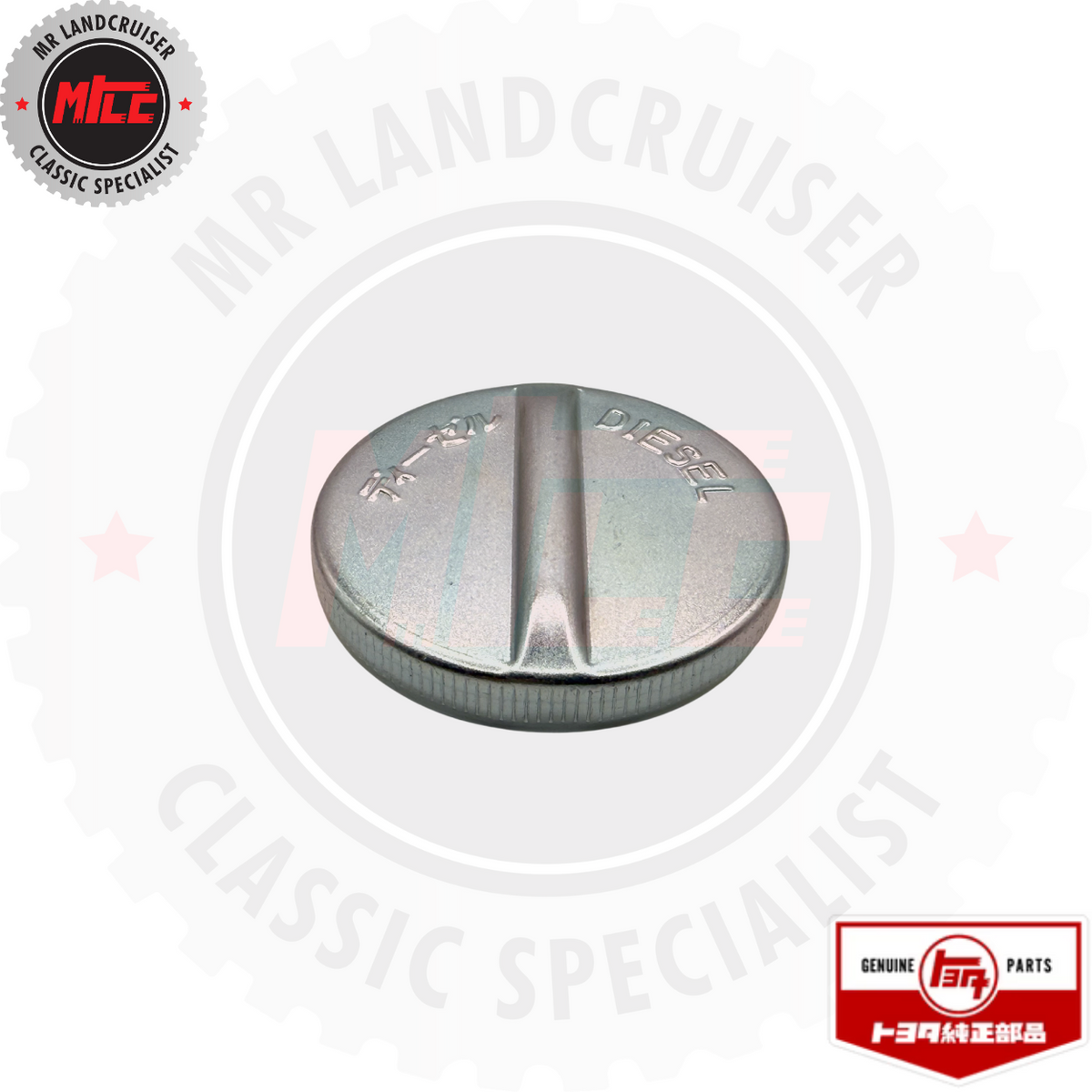 Genuine Toyota Fuel Tank Cap Assy Diesel Push & Turn suits 40, 60, & 7 ...