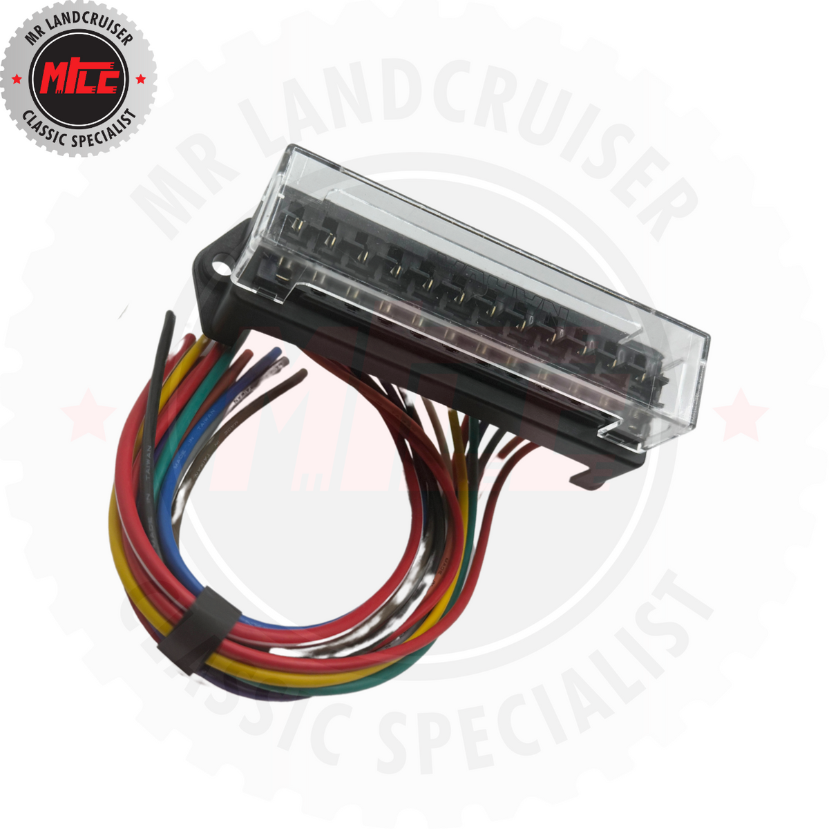 12 Way Standard ATS Blade Fuse Box Plug-in Type Circuit Breaker Block ...