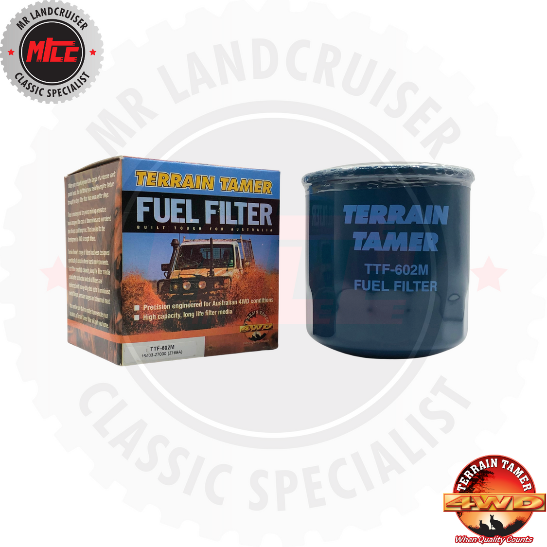 Diesel Fuel Filter Z169A Multi-Fit suits 40, 60 & 70 Series Landcruise ...