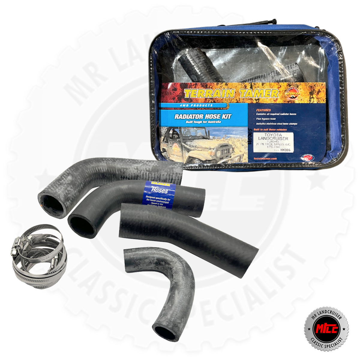 Radiator Hose Kit for FJ40, FJ45 Landcruiser 01/79 - 07/80 – Mr Landcruiser