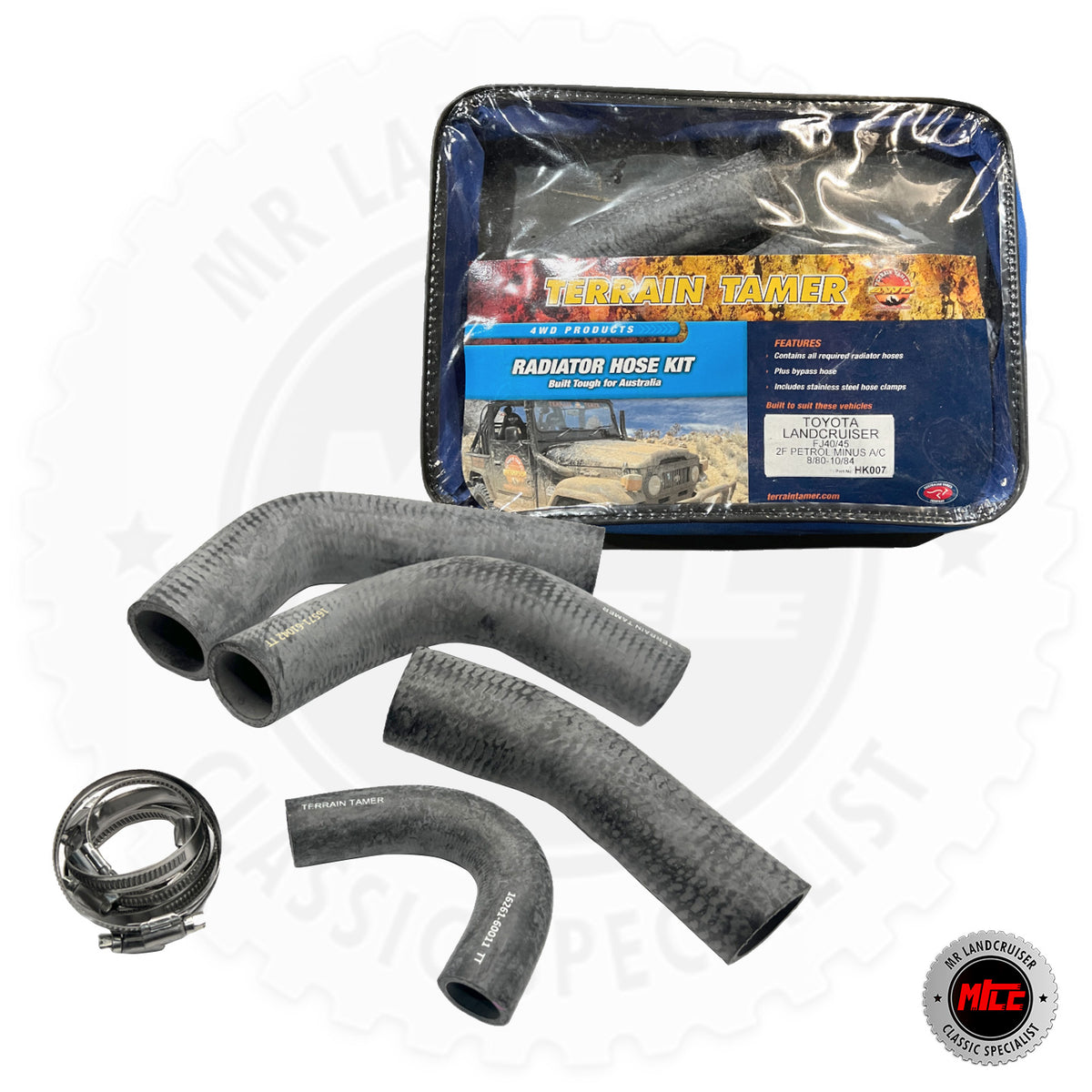 Radiator Hose Kit for FJ40, FJ45 Landcruiser 08/80 - 10/84 – Mr Landcruiser